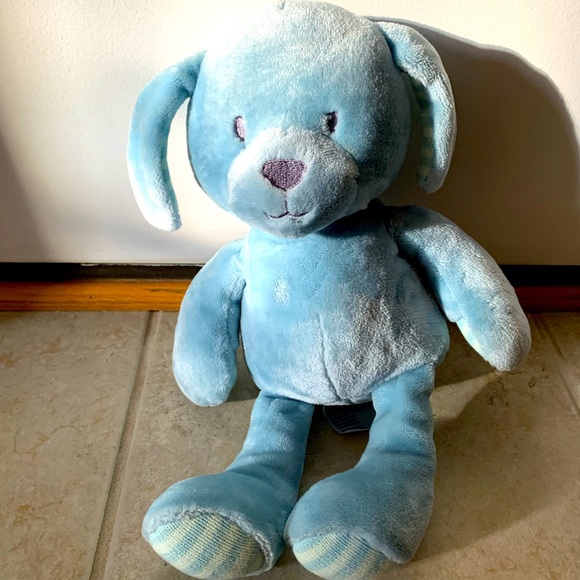 Toys | Stuffed Animal Blue Dog | Poshmark